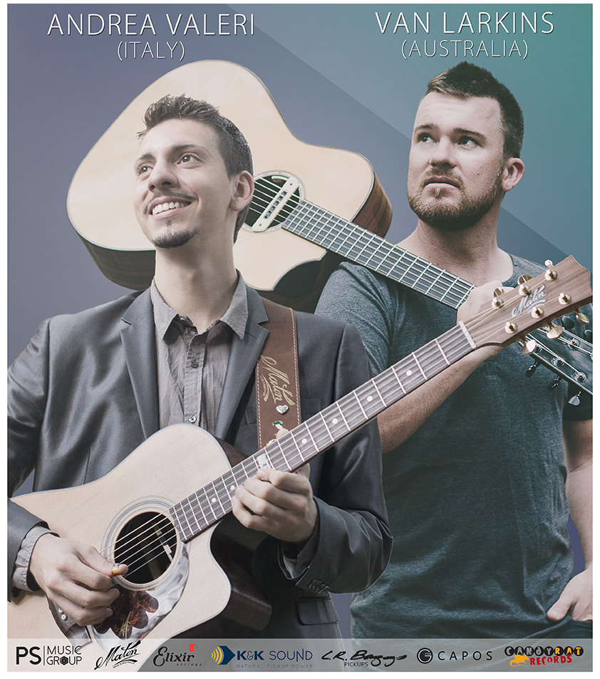 Van Larkins and Andrea Valeri