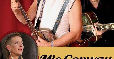 Mic Conway with Robbie Long