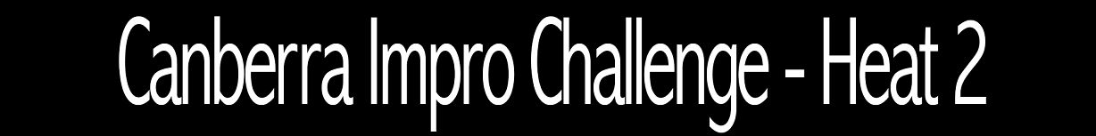 Canberra Impro Challenge
